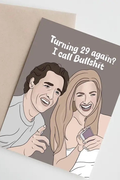 Turning 29 Again Card