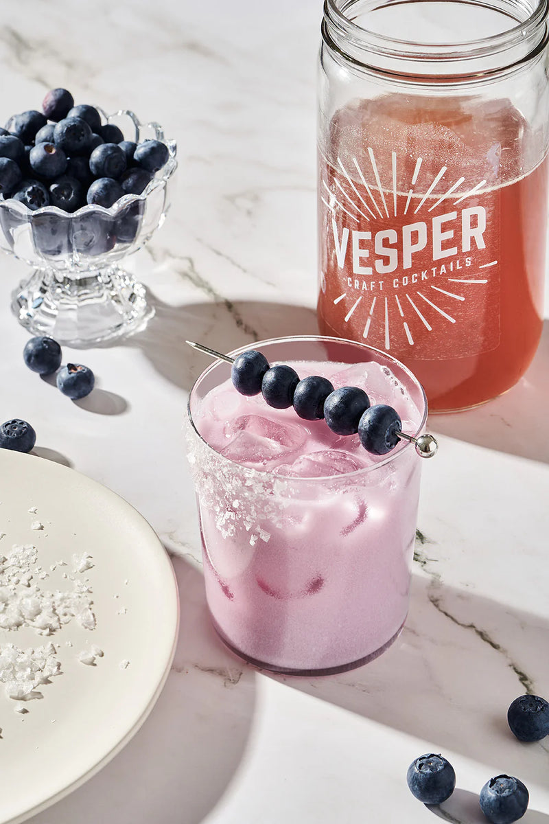 Cocktail / Mocktail Mixer - Blueberry Coconut Margarita