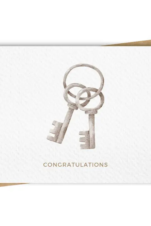 Congratulations House Warming Card